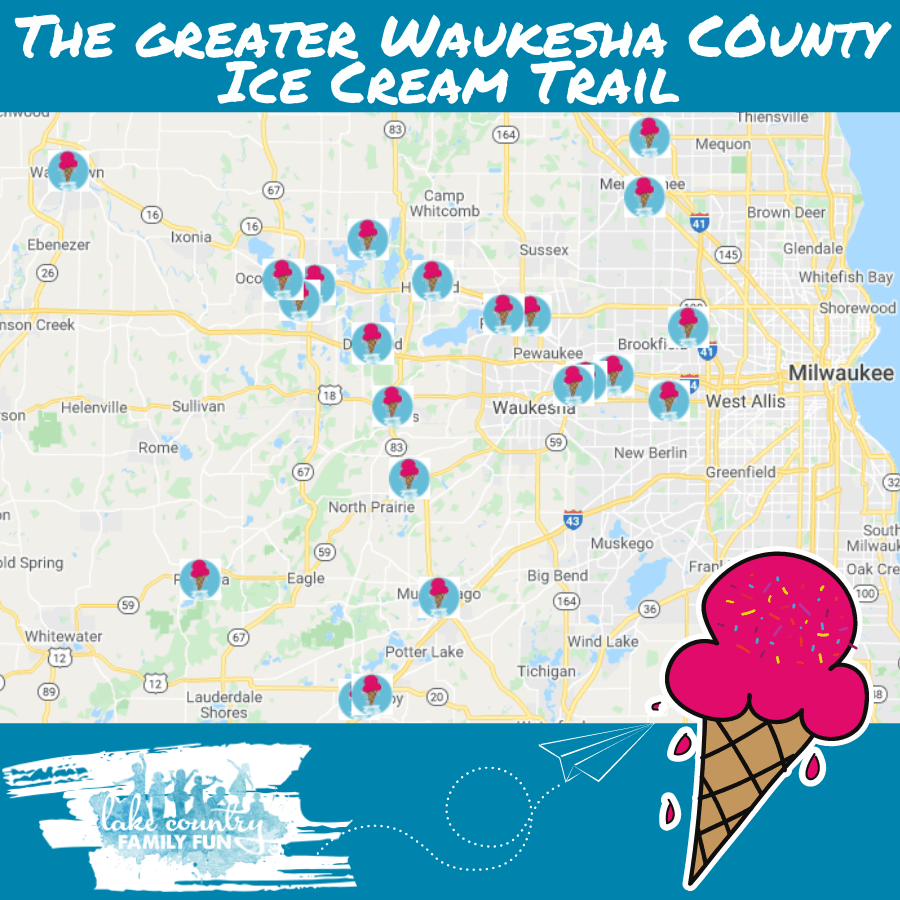 20 Must Stop Ice Cream Spots in and around Waukesha County • Lake ...